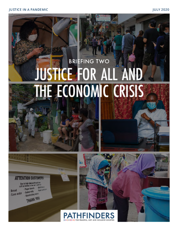 (PDF) Justice for All and the Economic Crisis