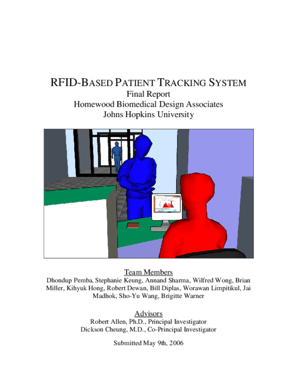 (PDF) RFID-BASED PATIENT TRACKING SYSTEM