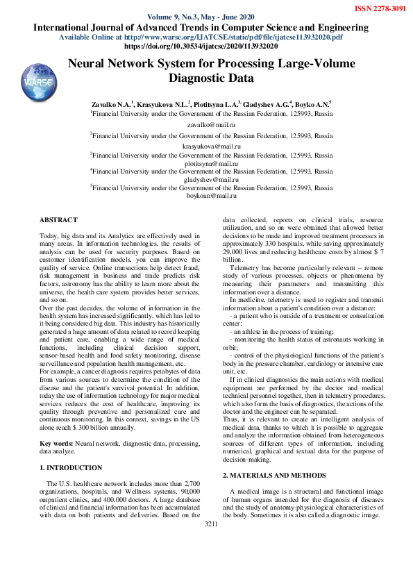 (PDF) Accurate Hand Gesture Recognition using CNN and RNN Approaches
