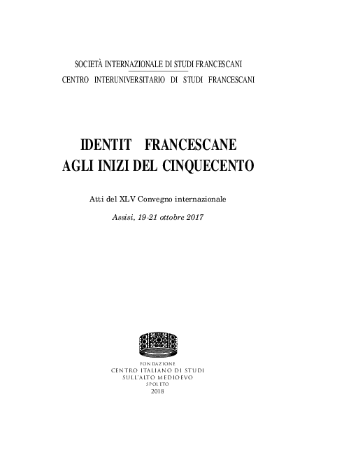 (PDF) Da Poveri Eremiti a frati Minori della custodia di S. Girolamo de ...