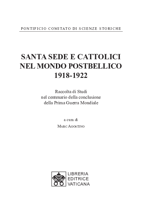 (PDF) The Church in Belgium during and after the First World War ...