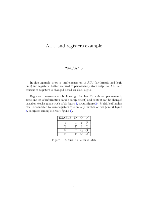 (PDF) comp arch - ALU and registers example