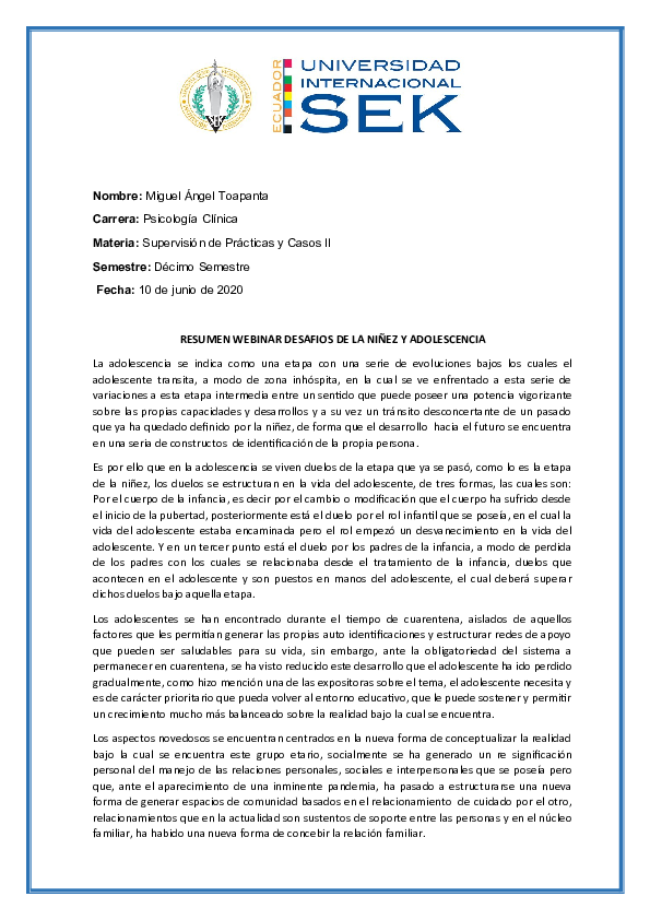 (DOC) Nombre: Miguel Ángel Toapanta