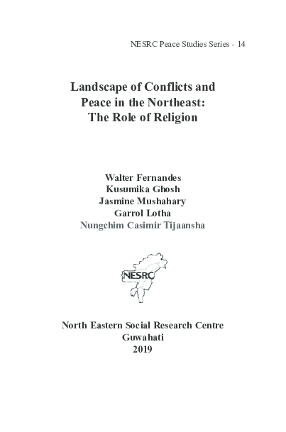 (PDF) Landscape of Conflicts and Peace in the Northeast: The Role of ...