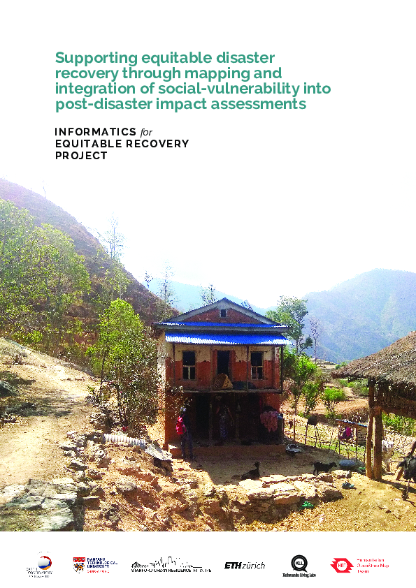 (PDF) Supporting equitable disaster recovery through mapping and ...