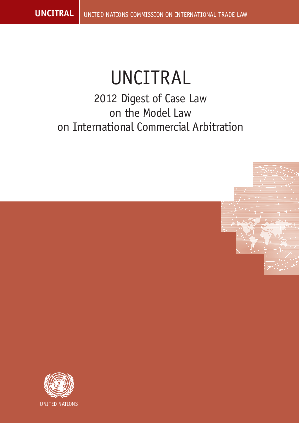 (PDF) UNCITRAL UNITED NATIONS COMMISSION ON INTERNATIONAL TRADE LAW ...