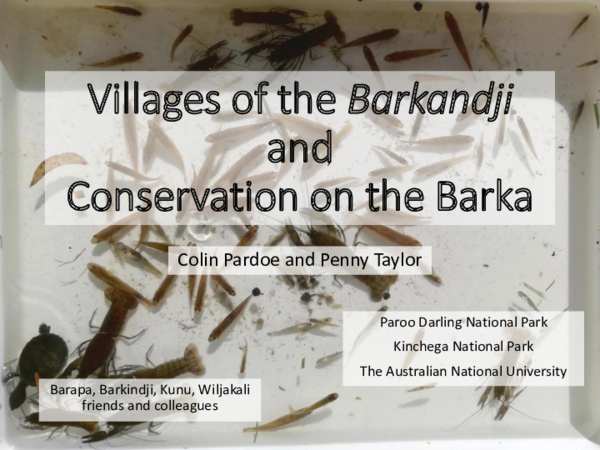 (PDF) PPT Villages of the Barkandji and Conservation on the Barka