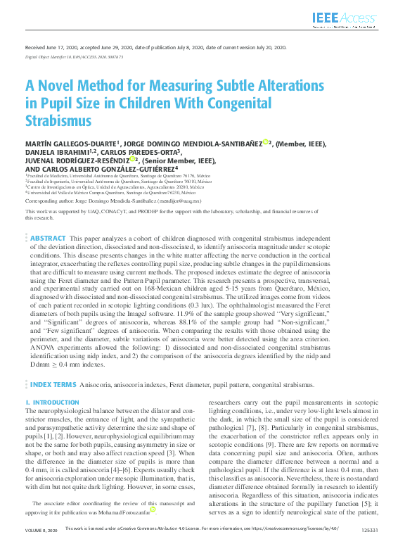 (PDF) A Novel Method for Measuring Subtle Alterations in Pupil Size in ...
