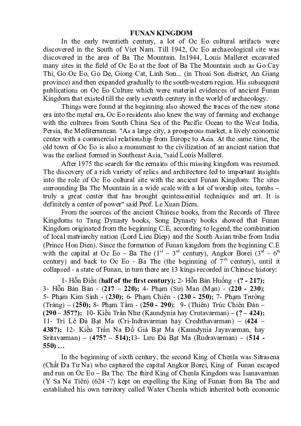 (DOC) FUNAN KINGDOM