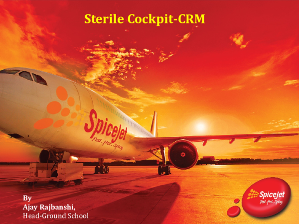 (PPT) Sterile Cockpit-CRM