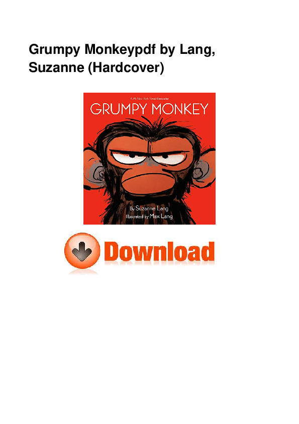(PDF) Grumpy Monkey Lang Suzanne (PDF)