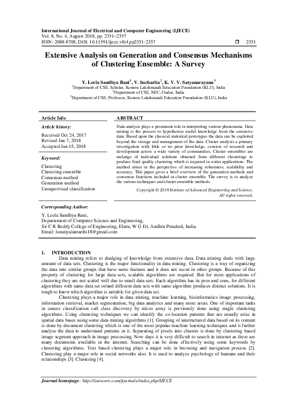 (PDF) Extensive Analysis on Generation and Consensus Mechanisms of ...