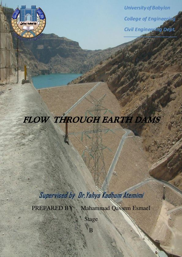 Earth Dam Construction