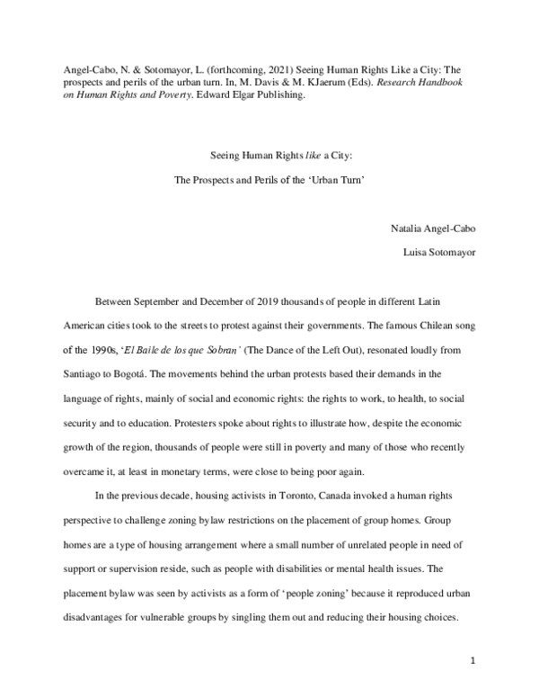 human rights act housing uk