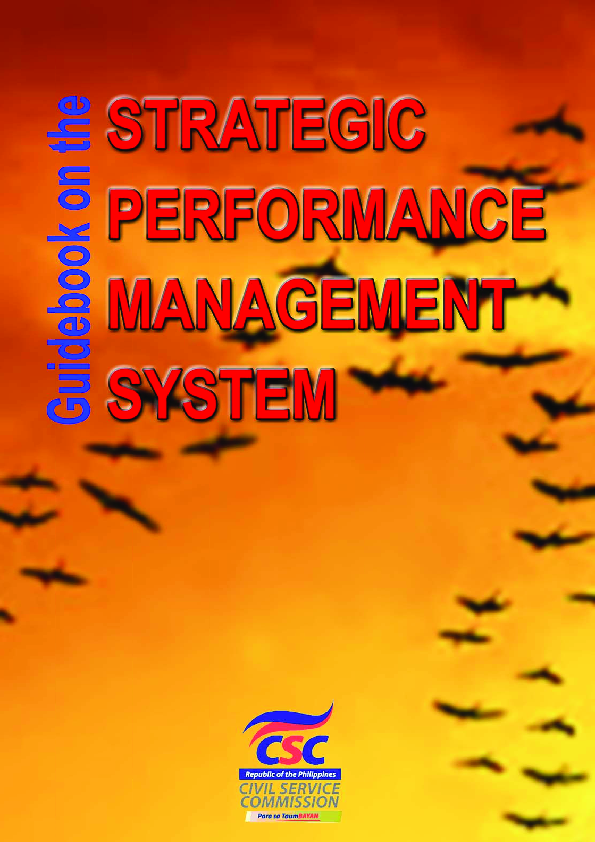 (PDF) Guidebook on the Strategic Performance Management System