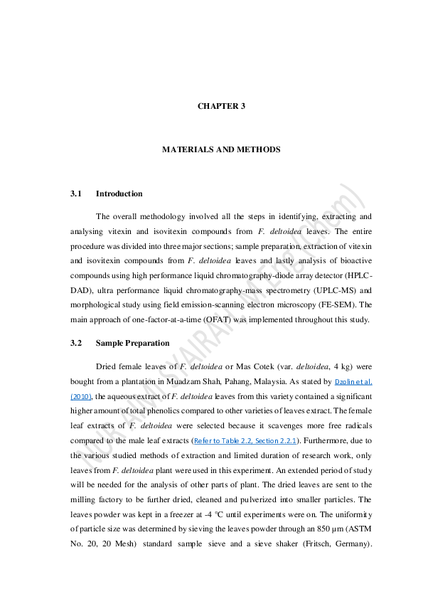 (PDF) THESIS CHAPTER