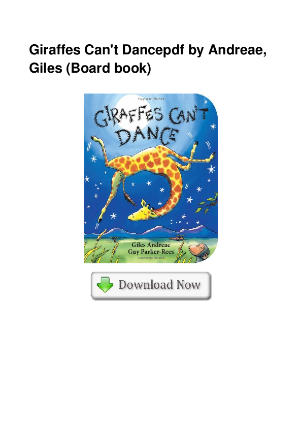 (PDF) Giraffes Can't Dance