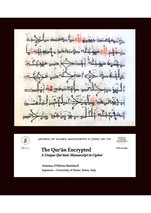 (PDF) The Qur'ān Encrypted. A Unique Qur'ānic Manuscript in Cipher ...