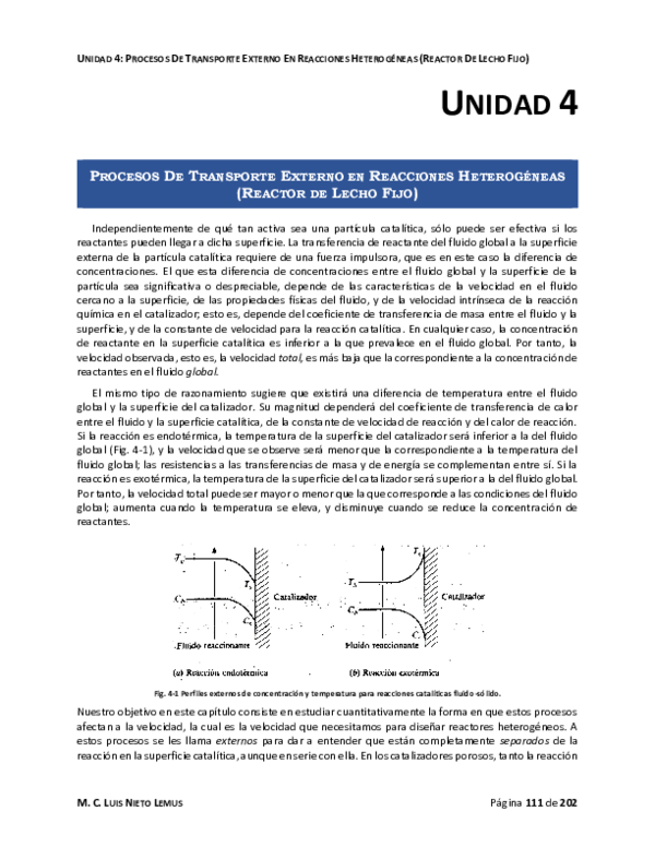 (PDF) UNIDAD 4 PROCESOS DE TRANSPORTE EXTERNO EN REACCIONES ...