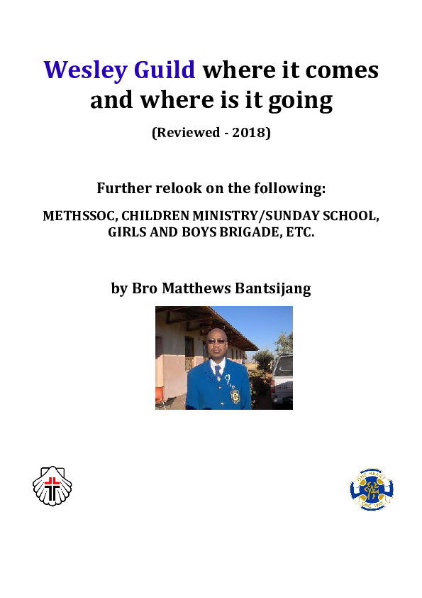 (DOC) Wesley Guild where it comes and where is it going Reviewed by ...