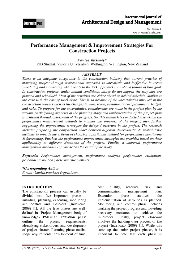 (PDF) International Journal of Architectural Design and Management ...