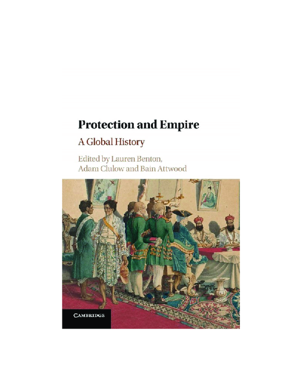 (PDF) Protection and Empire