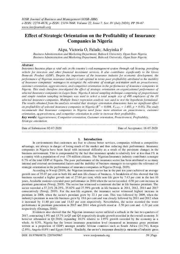 PDF Effect Of Strategic Orientation On The Profitability Of Insurance pdf-effect-of-strategic-orientation-on-the-profitability-of-insurance