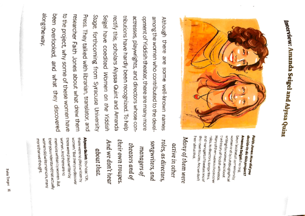 (PDF) Interview: Amanda Seigel and Alyssa Quint