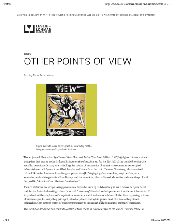 (PDF) OTHER POINTS OF VIEW Text by Tirza True Latimer