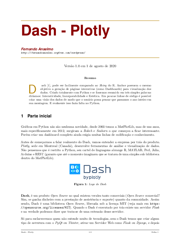 (PDF) Dash-Plotly