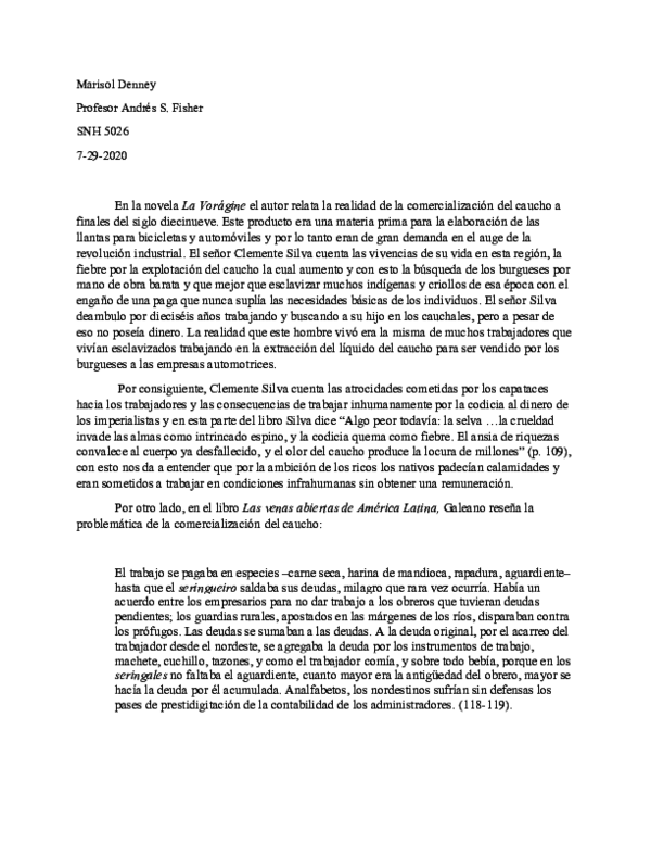 (DOC) La Voragine y Galeano -Marisol Denney | Marisol Denney - Academia.edu