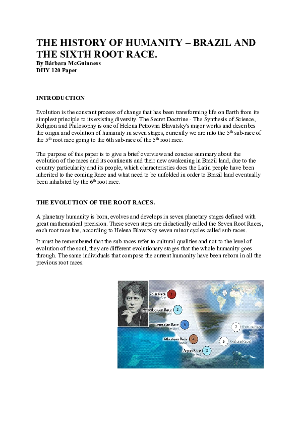 (PDF) The History of Humanity - Brazil and The Sixth Root Race