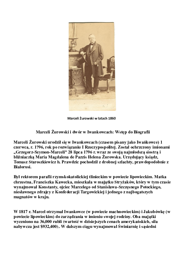(PDF) Marceli/Marcell Żurowski -biogram/small biography
