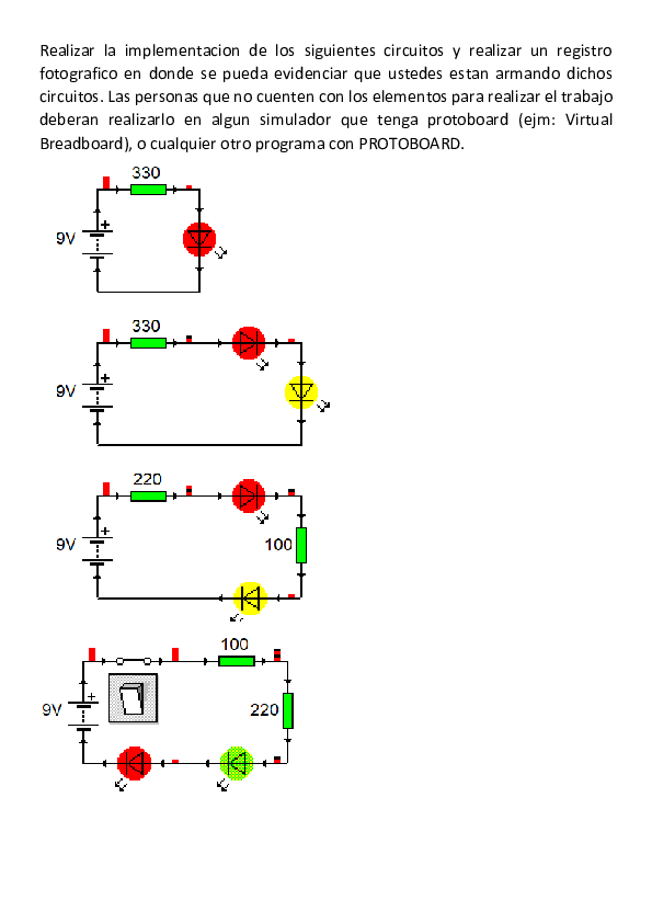(PDF) Circuito Serie Protoboard | Ⱦiłøʀ Ⱥʀs - Academia.edu