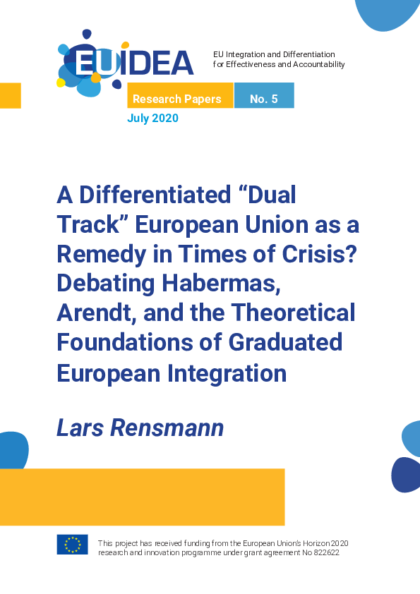 (PDF) EU Integration and Differentiation for Effectiveness and ...