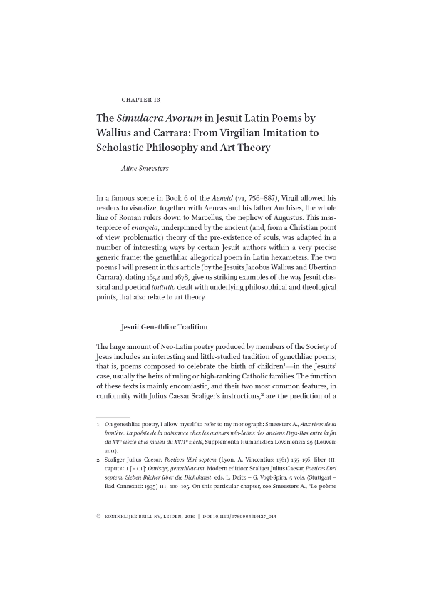 (PDF) The simulacra avorum in Jesuit Latin poems by Wallius and Carrara ...