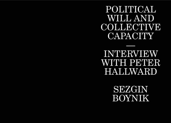 (PDF) POLITICAL WILL AND COLLECTIVE CAPACITY - INTERVIEW WITH PETER ...