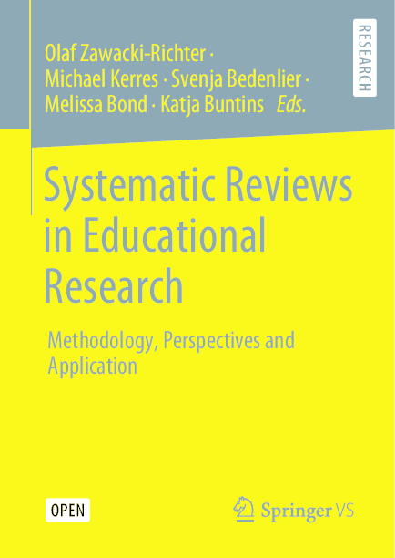 (PDF) Why Publish a Systematic Review: An Editor’s and Reader’s ...