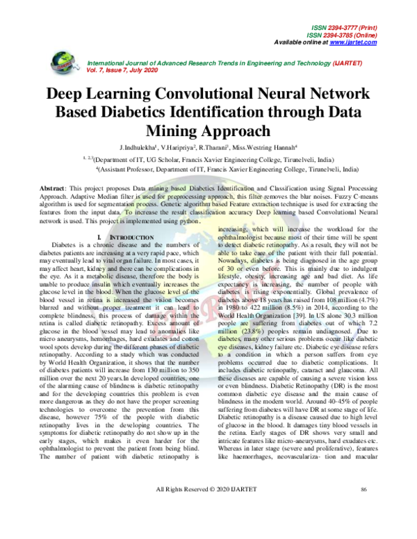 (PDF) Deep Learning Convolutional Neural Network