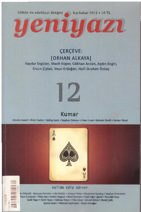 (PDF) “Edebiyatla Felsefenin Eşiğinde Duran Bir İkincil Metin: Yazın ...