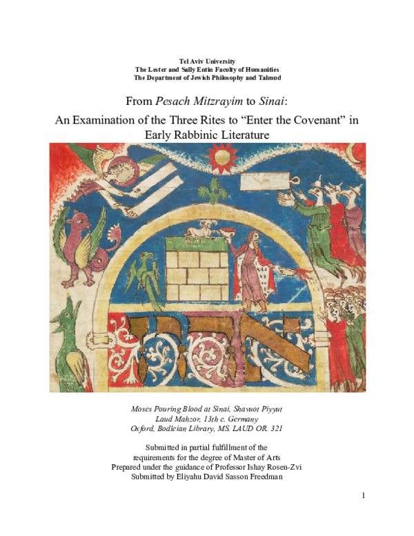 (PDF) Reconsidering the Requirements for "Conversion to Judaism" in ...