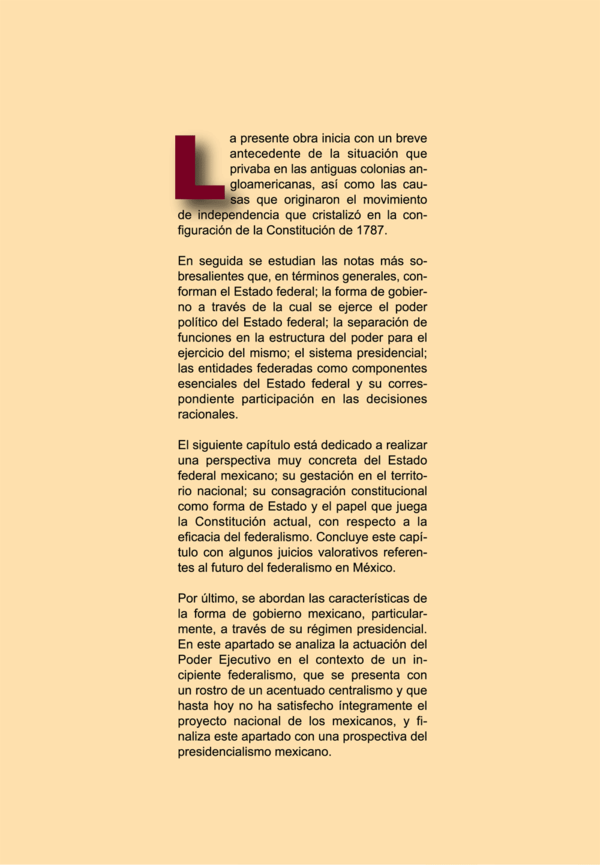 (PDF) LA FORMA FEDERAL DEL ESTADO. LEONEL A. ARMENTA LÓPEZ.