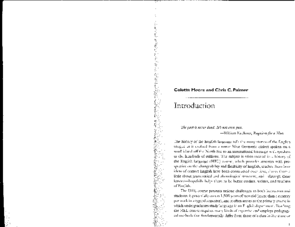 (PDF) Introduction: Teaching the History of the English Language