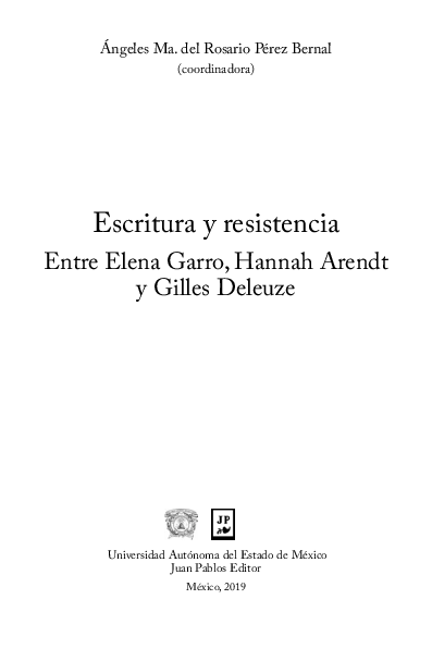 (PDF) El germen trágico de la memoria. La casa junto al río de Elena Garro