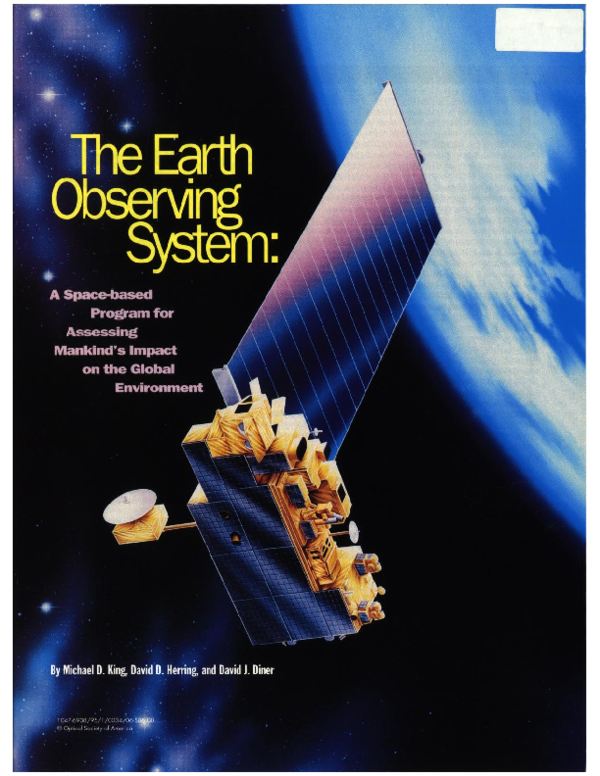 (PDF) The Earth Observing System: A Space-based Program for Assessing ...