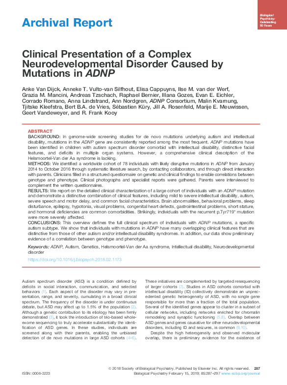 (PDF) Archival Report Clinical Presentation of a Complex ...