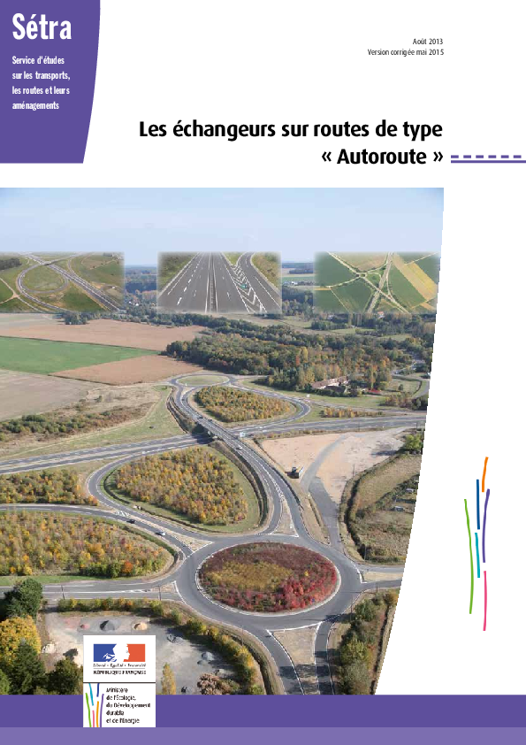 (PDF) Sétra Les échangeurs sur routes de type « Autoroute