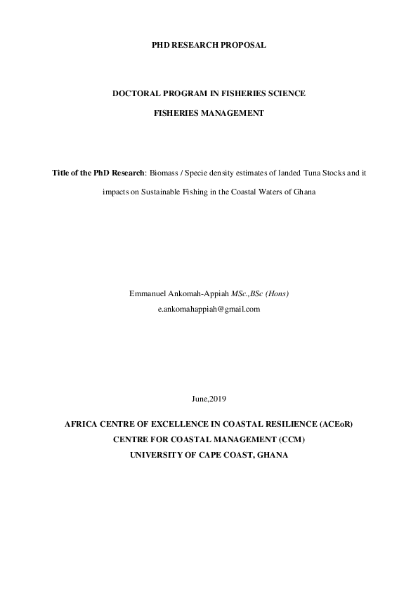 (PDF) Research Proposal rev