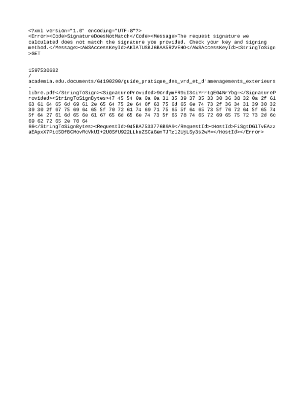 (PDF) Guide pratique des vrd et d'amenagements exterieurs