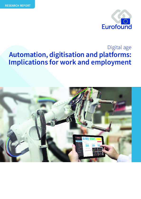(PDF) Automation, digitisation and platforms: Implications for work and ...